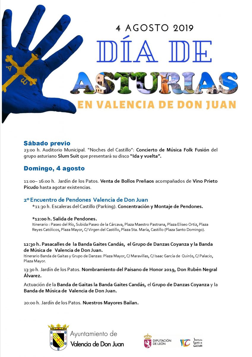 Día de Asturias – Ayuntamiento de Valencia de Don Juan